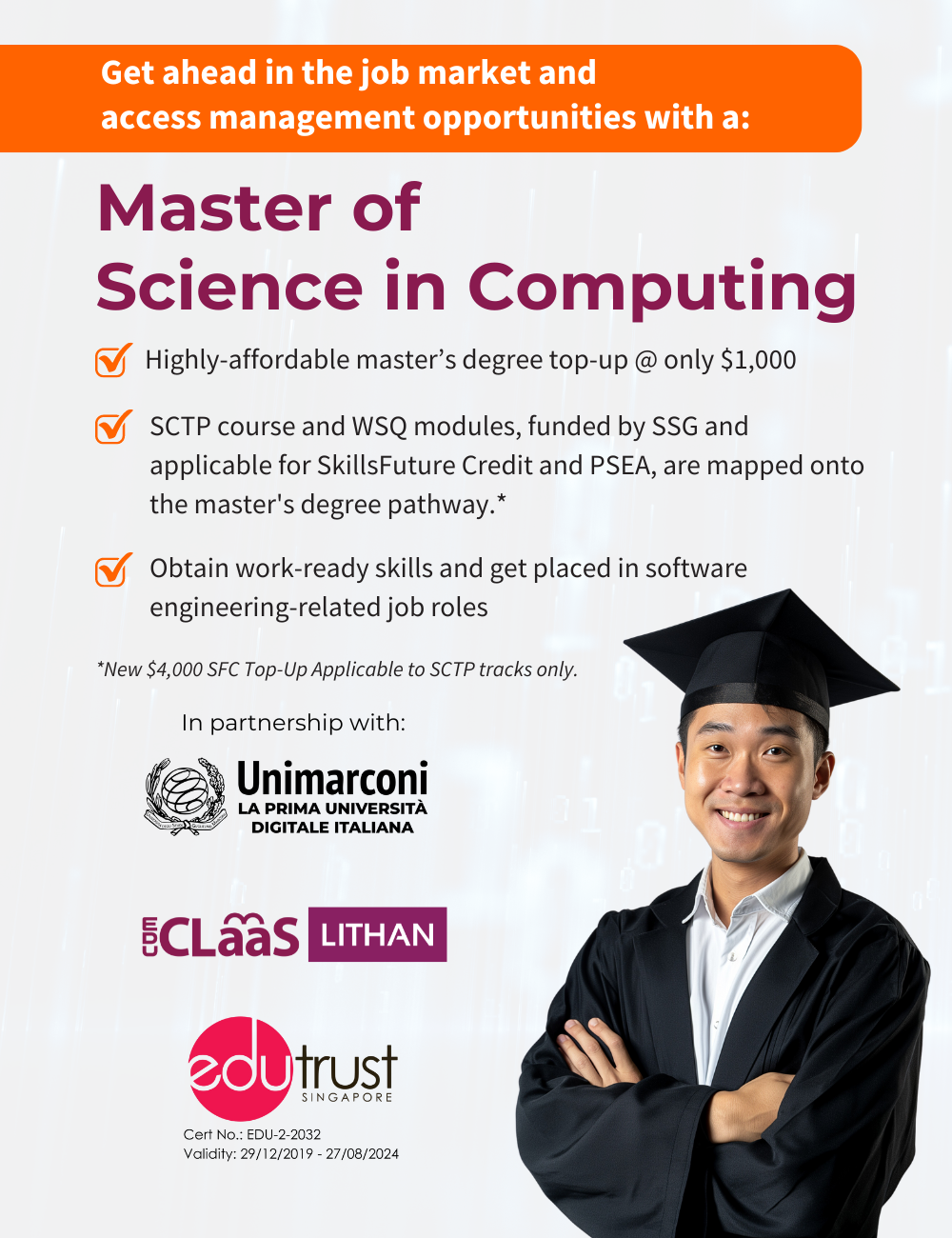 Highly Affordable Master in Software Engineering - Higher Education