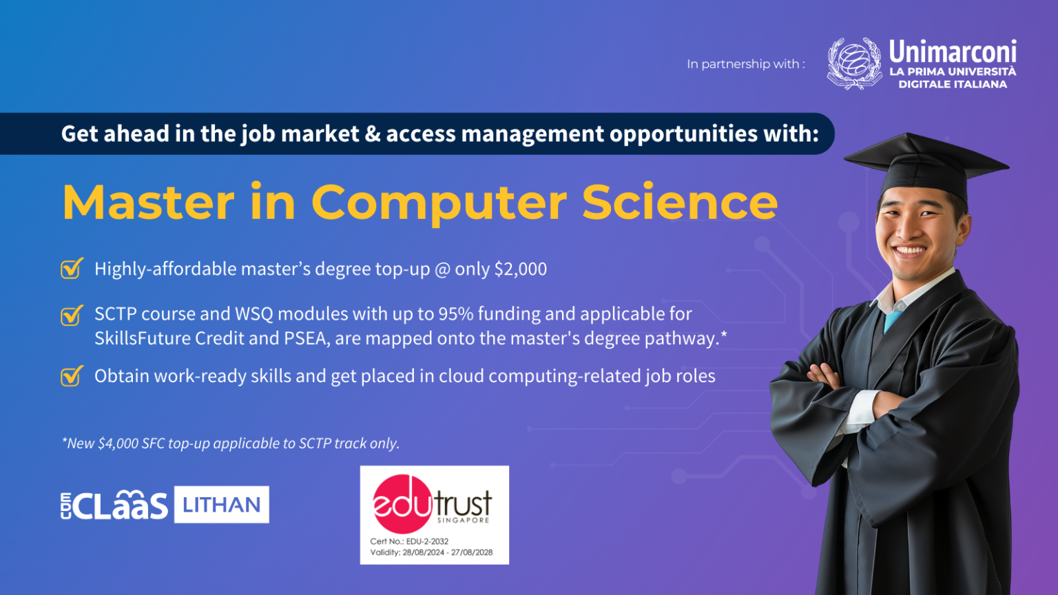Highly Affordable Master in Cloud Computing - Higher Education